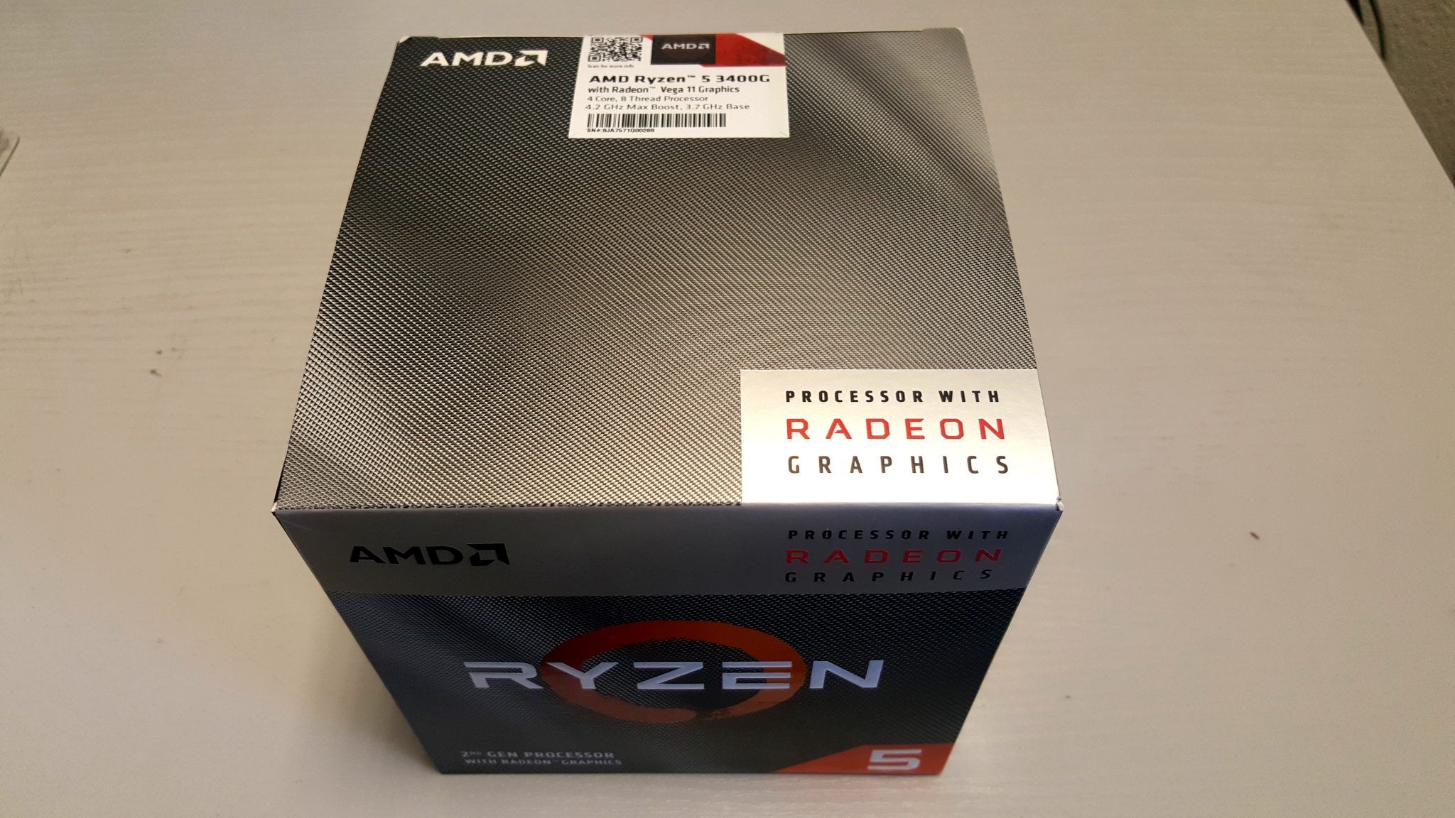 AMD Ryzen 5 3400G - Processeurs - Sun Valley Systems