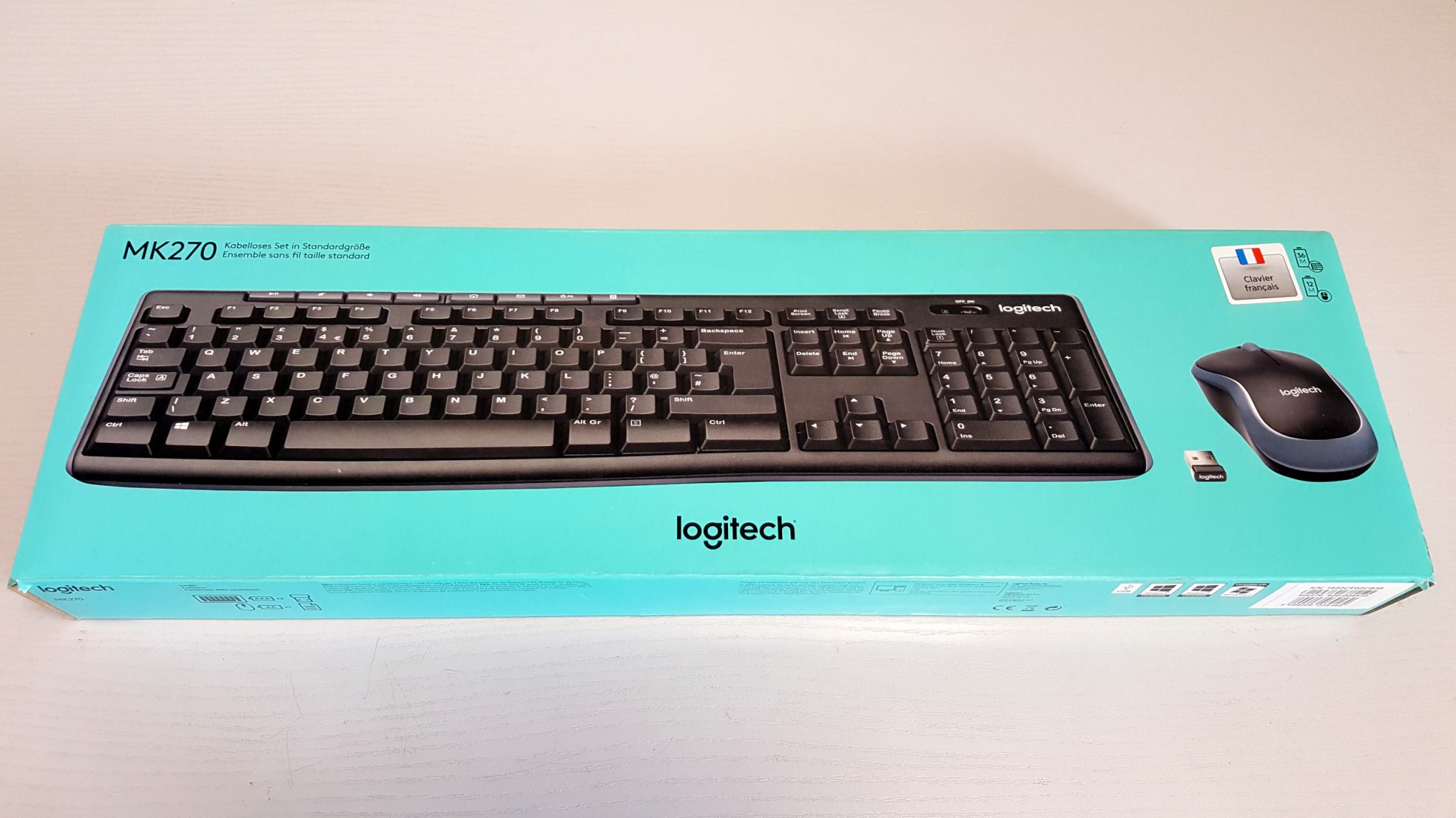 Logitech MK270 - Claviers et souris - Sun Valley Systems